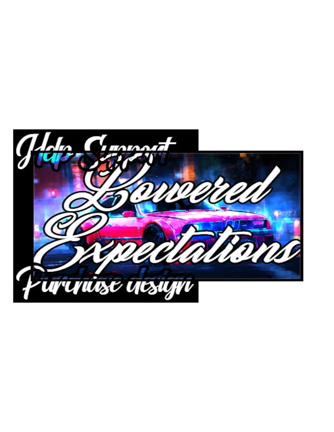 Lowered Expectations T Shirt/sticker Design - Etsy