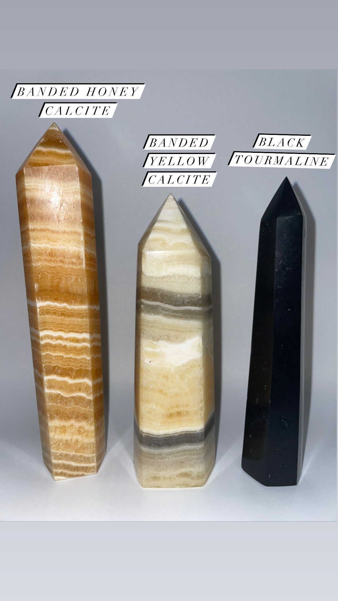 Large Crystal Towers | Many Materials Available | High Quality ...