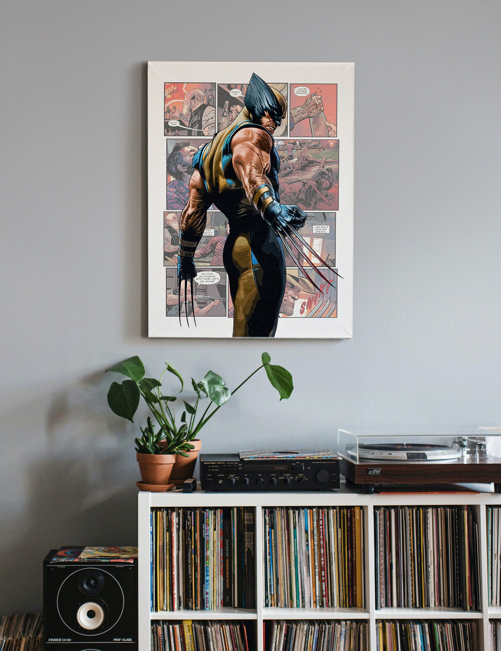 WOLVERINE Wolverine Poster Marvel Hero Poster Hugh Jackman Superhero ...