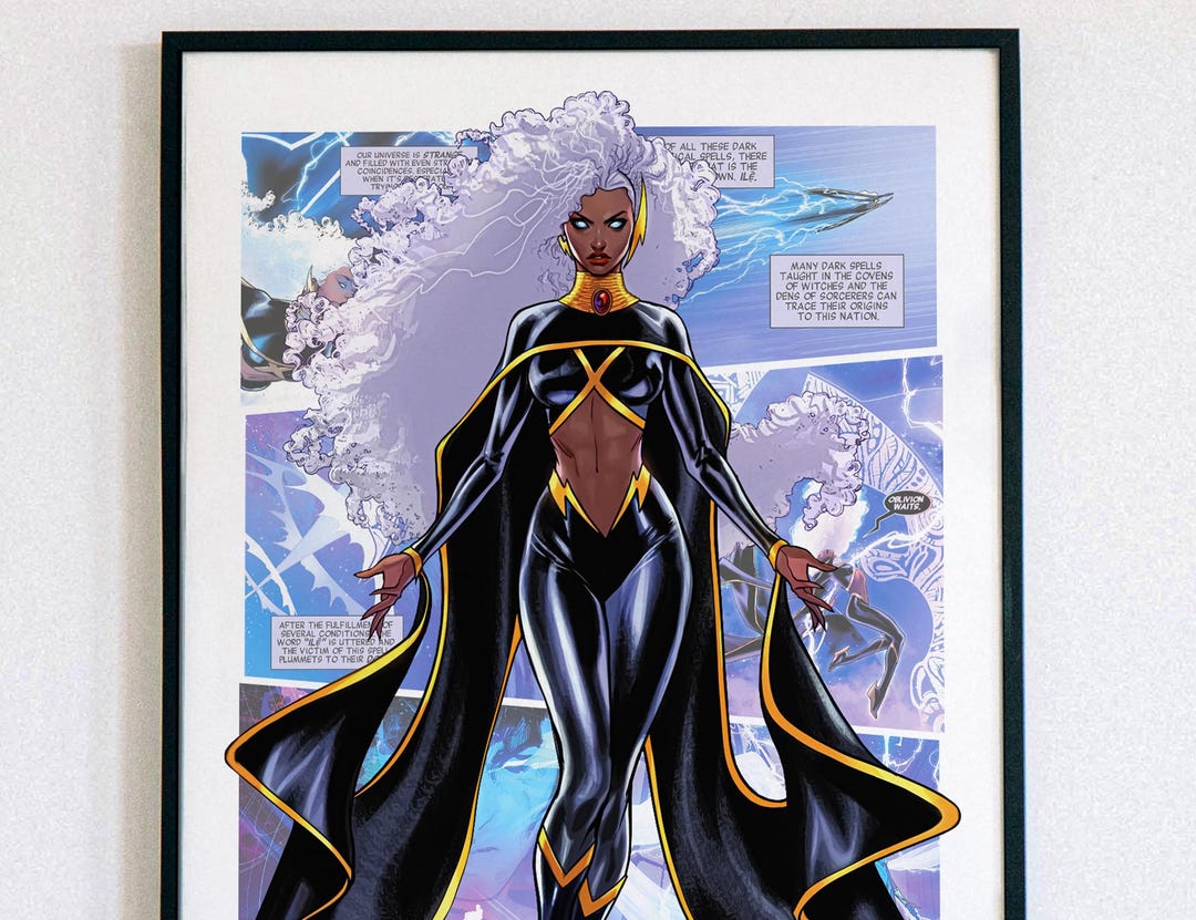 STORM Poster - Storm Print - Superhero Print - Marvel Poster Art ...