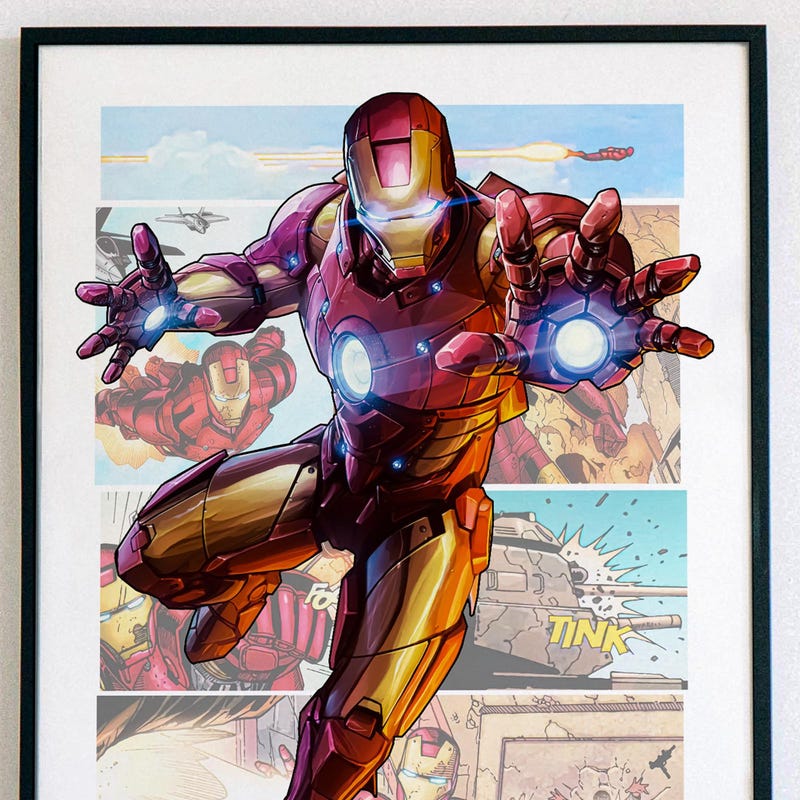 Iron Man Poster - Etsy