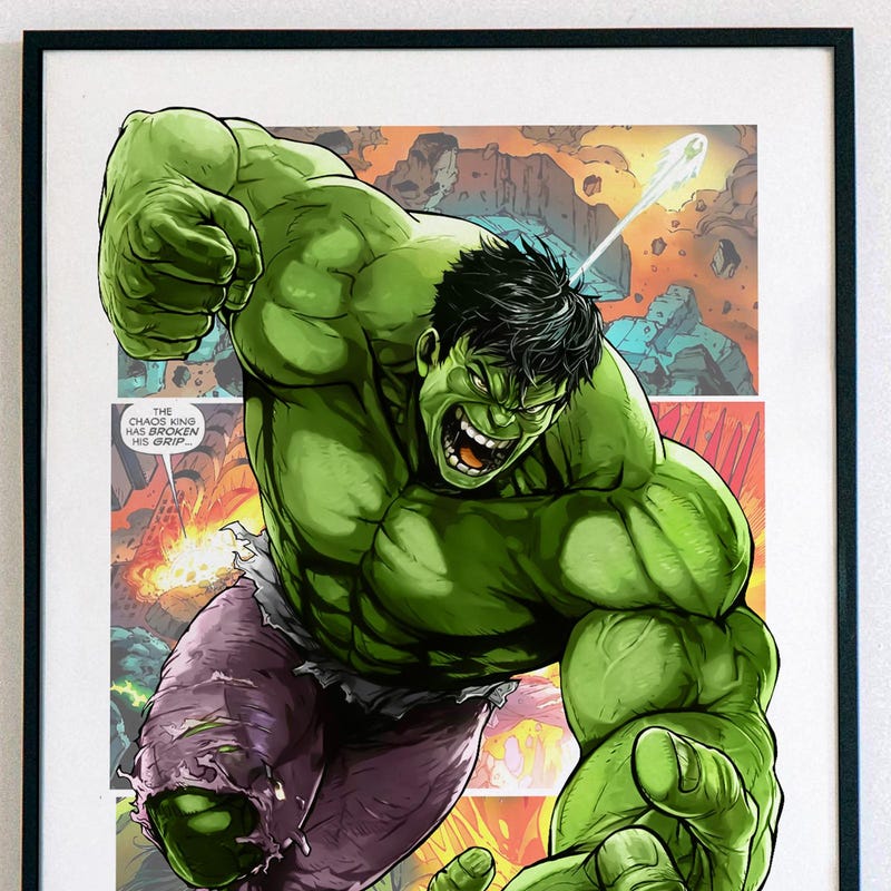 Hulk Poster - Etsy
