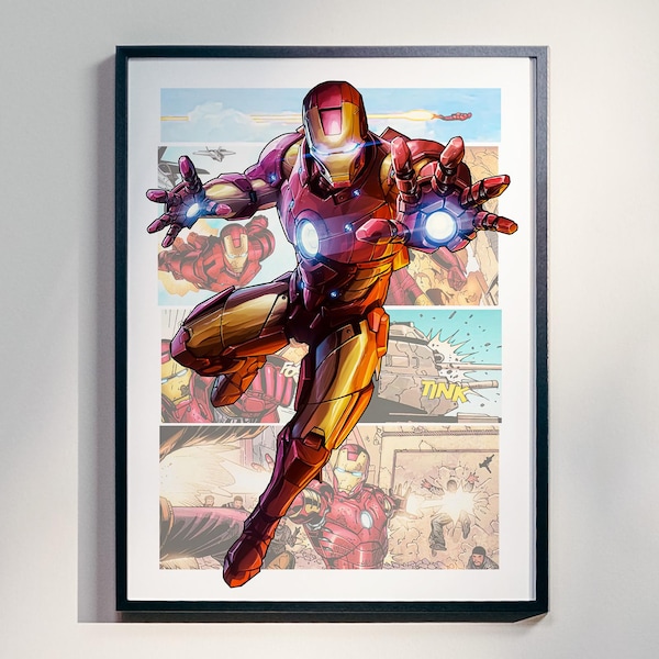 Iron Man Poster - Etsy