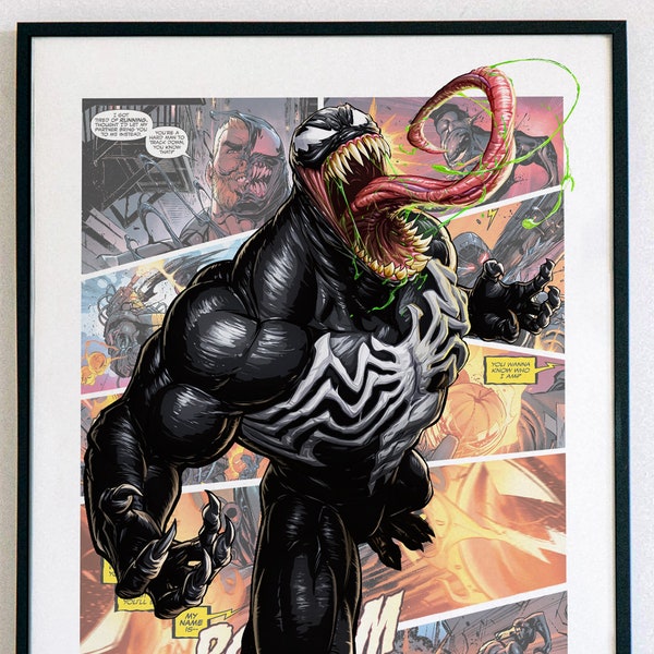Venom Movie Poster - Etsy