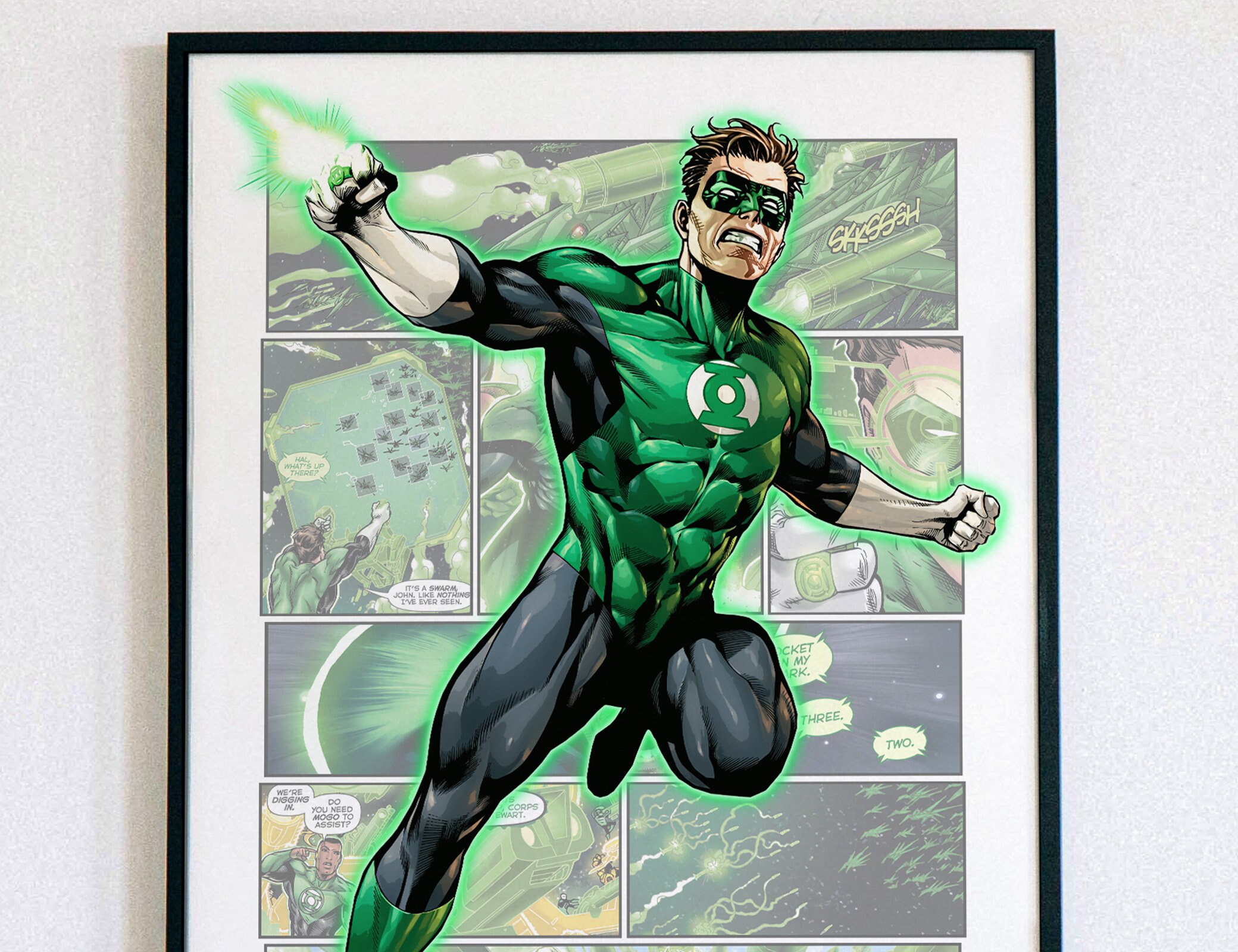 Green Lantern Oath Poster