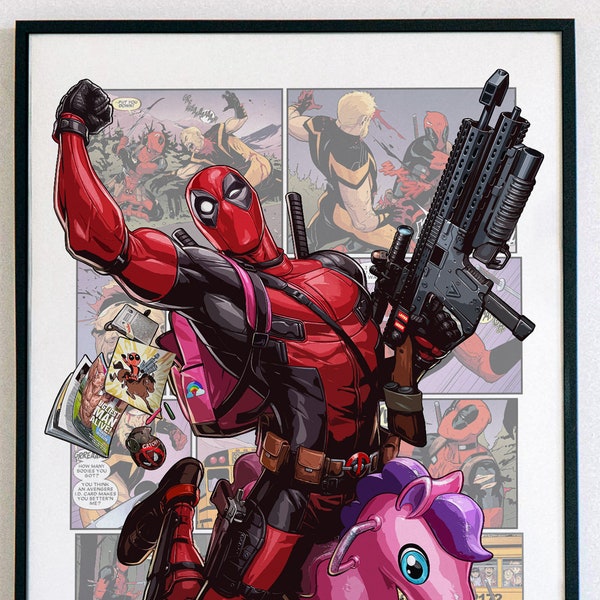 Deadpool Posters - Etsy