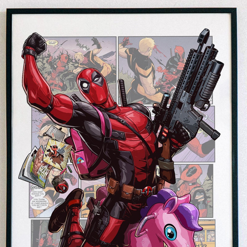 Deadpool Posters - Etsy