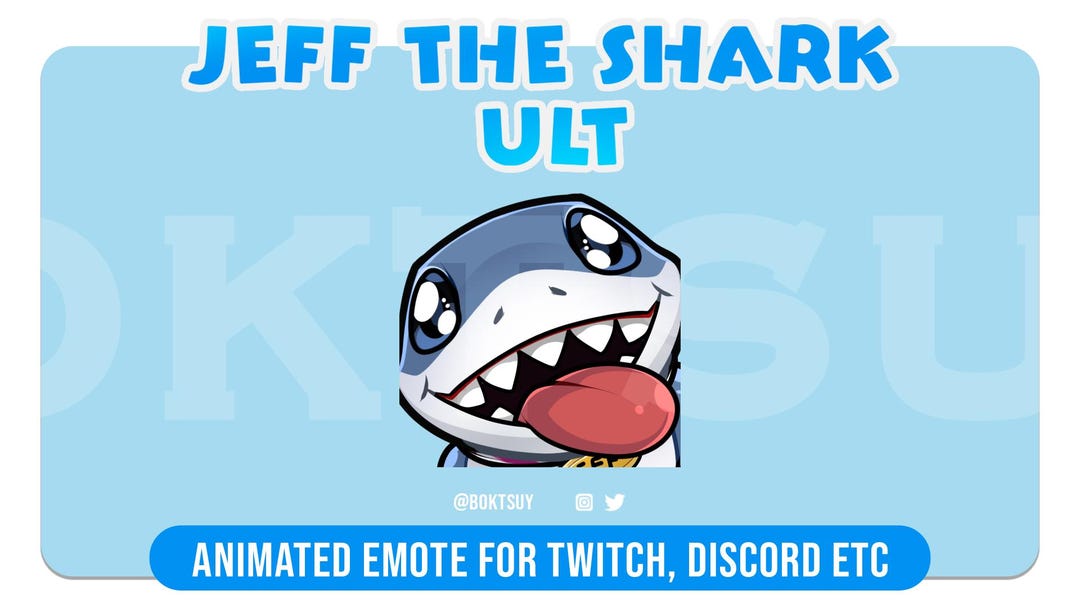 ANIMATED JEFF the Shark ULT / Twitch / Streamer / Youtube / Discord ...
