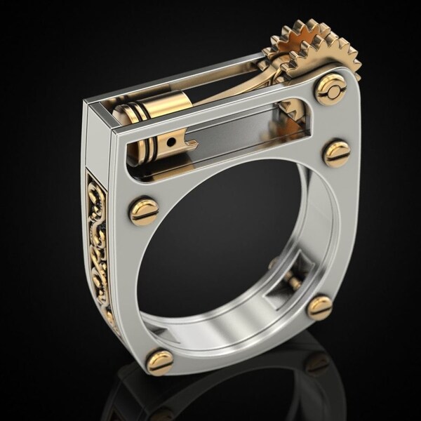 Mechanic Ring - Etsy