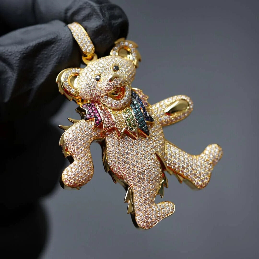 8.75 Ct Diamond Cartoon Pendant Iced Out Pendant Hip Hop Pendant Charm ...
