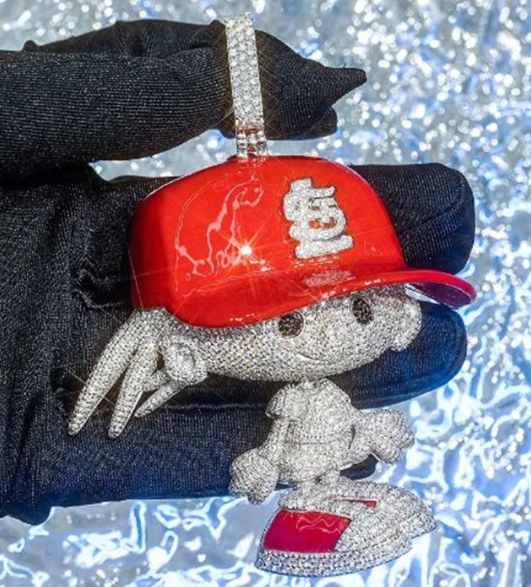 8.75 Ct Diamond Cartoon Pendant Iced Out Pendant Hip Hop Pendant Charm ...
