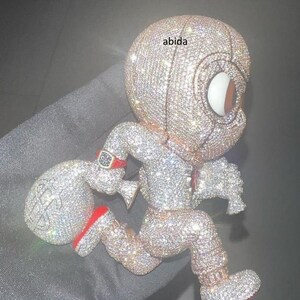 4.75 Ct Diamond Cartoon Pendant Iced Out Pendant Hip Hop Pendant Charm ...