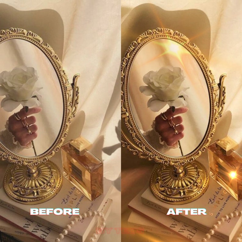 30+ Realistic Sun Flare Overlays: Transparent PNG, Canva, Photoshop - Etsy