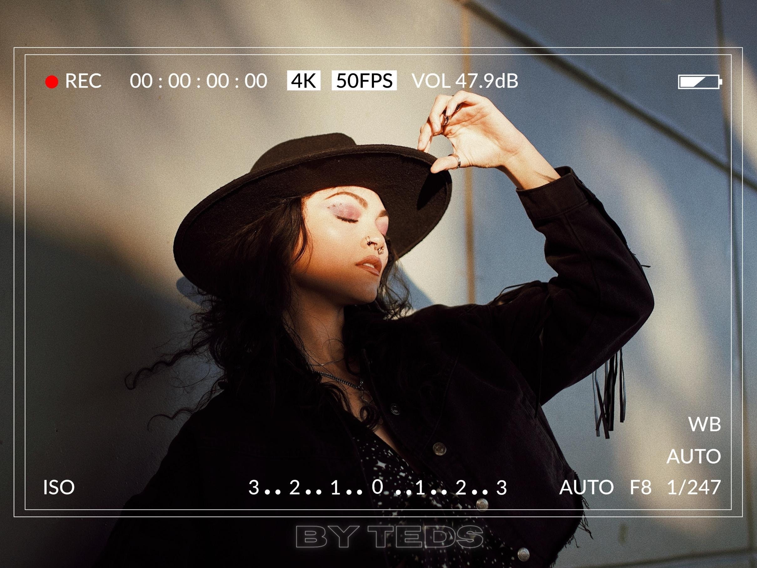 New 2023 Photoshop Camera Lens Overlays, 30 Premium Files, Cam Overlays ...