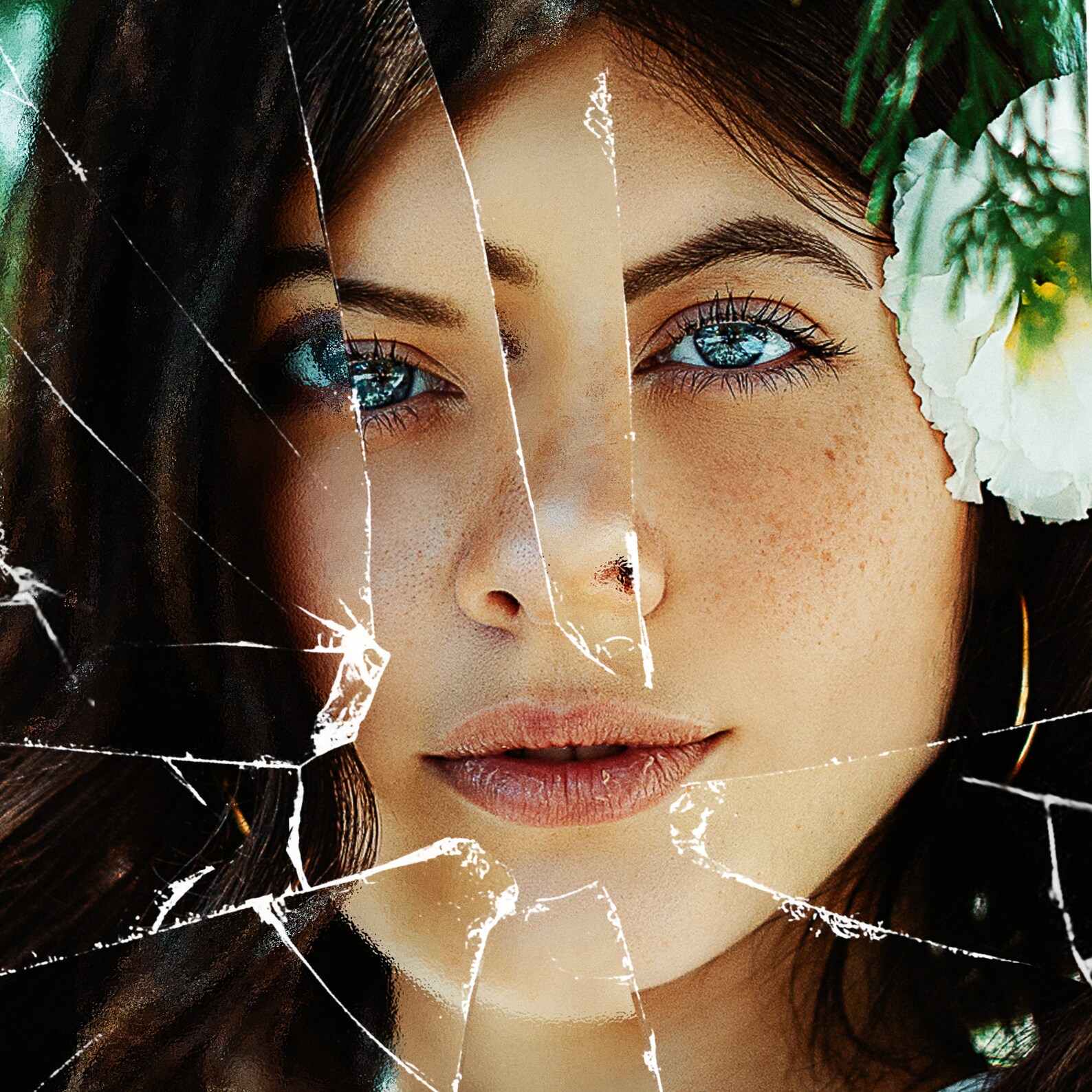 New 2023 Broken Glass Overlays, Premium Template, Glass Overlays ...