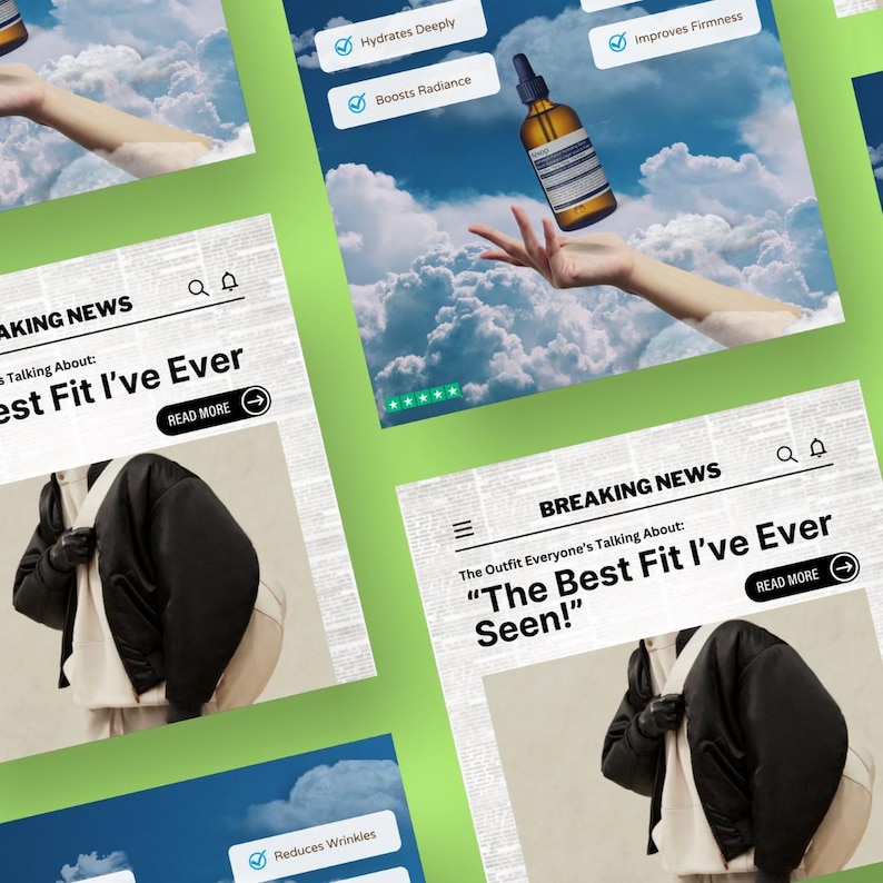 125+ Proven Static Ad Canva Templates for Paid Ads, Designed for ...