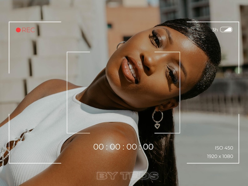 New 2023 Photoshop Camera Lens Overlays, 30 Premium Files, Cam Overlays ...