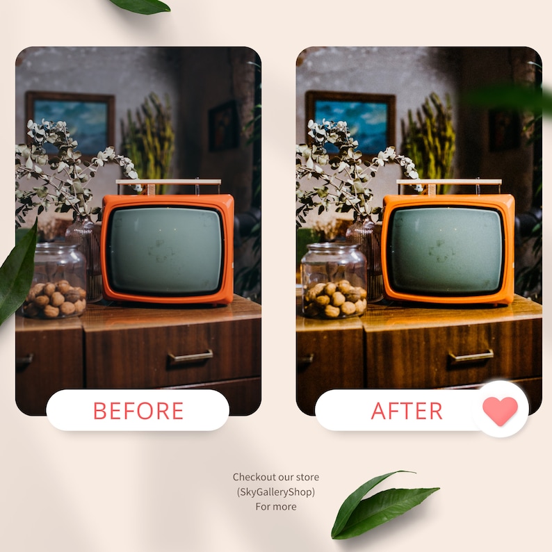 70s Retro Lightroom Presets: Vintage Film Filter (mobile & Desktop) - Etsy