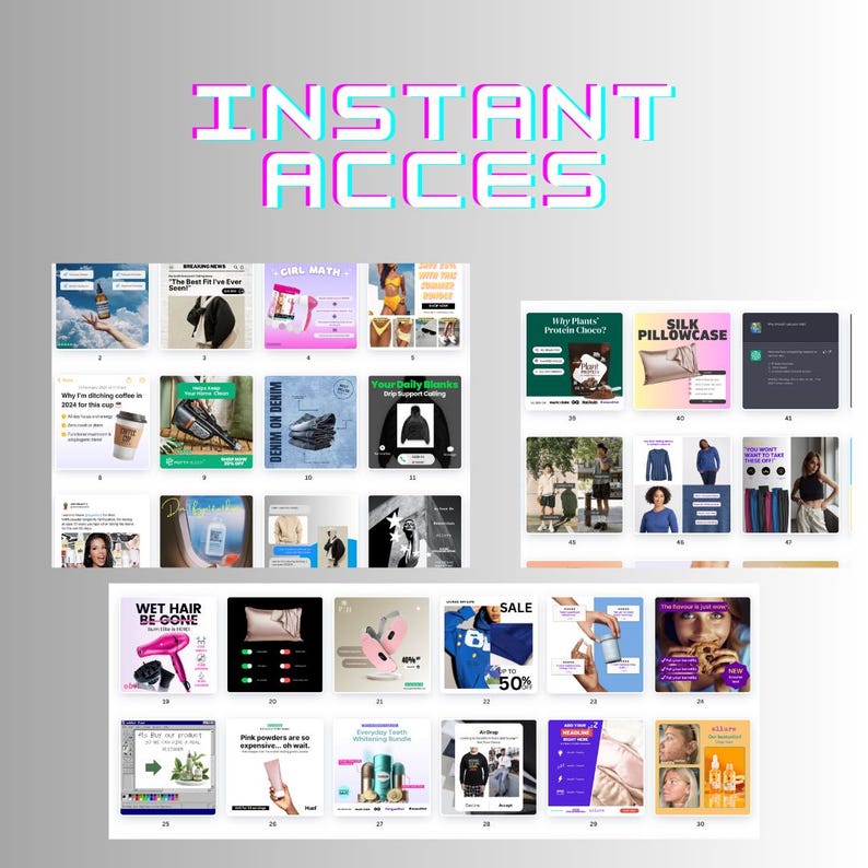 125+ Proven Static Ad Canva Templates for Paid Ads, Designed for ...