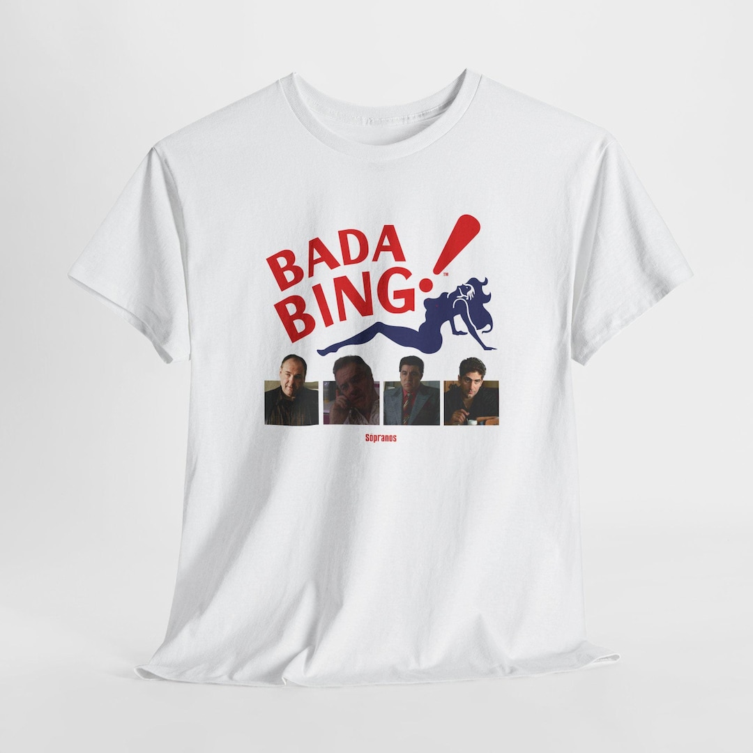 The Sopranos Bada Bing Shirt, Bada Bing T-shirt, Tony Soprano, Paulie ...