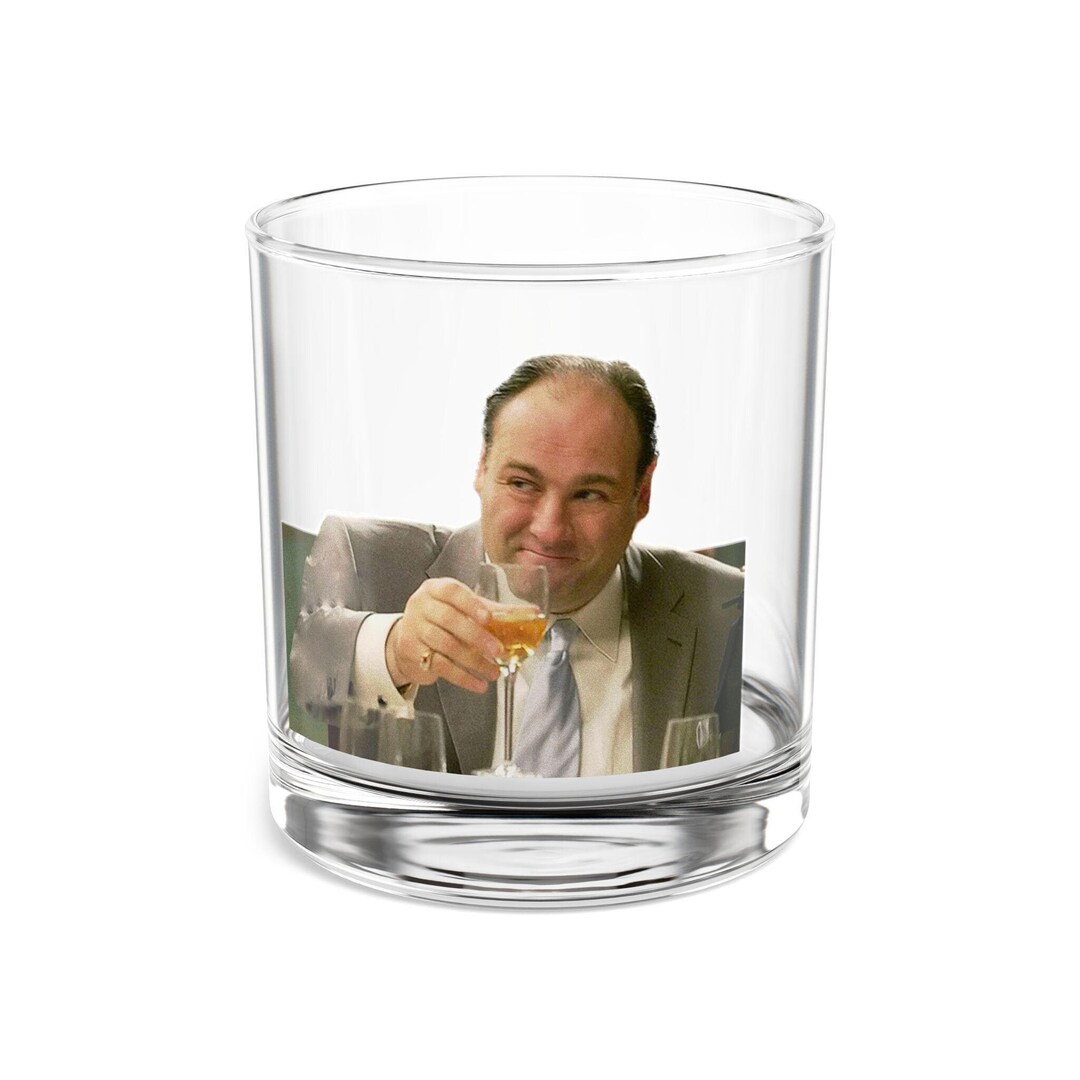 Tony Soprano Rocks Glass, 10oz Whiskey Tumbler, Unique Gift, Birthday ...