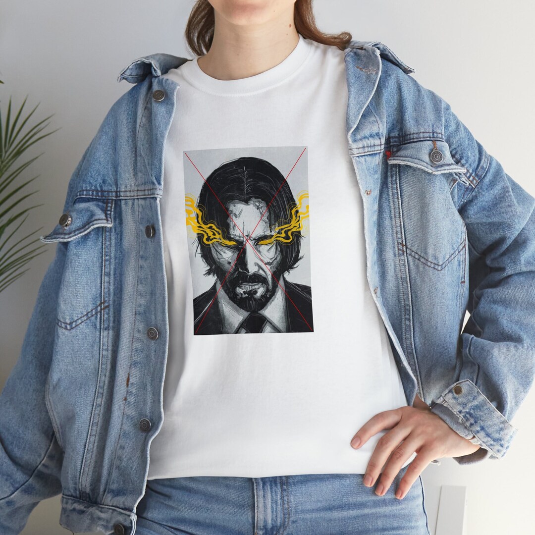John Wick T-shirt, Keanu Reeves, John Wick 4, John Wick 5, Matrix ...