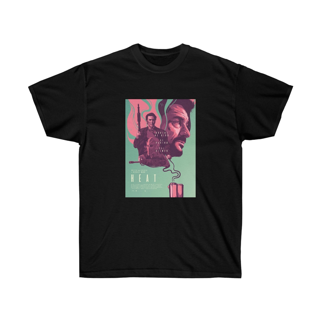 Heat 1995 Movie T-shirt Poster Cult Classic Vintage - Etsy