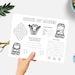 Birth of Moses, Printable Moses Story Bible Placemat, Sunday School ...