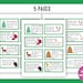 Printable Indoor Christmas Scavenger Hunt Game, Christmas Treasure Hunt ...
