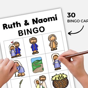 Ruth and Boaz, Ruth and Naomi Bible Lesson, VBS Activity Pack, Sunday ...
