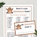 What's Your Groundhog Name Game, Fun Groundhog Party Game for Kids and ...