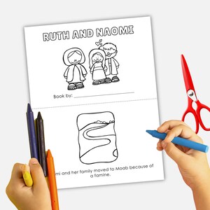 Ruth and Boaz, Ruth and Naomi Bible Lesson, VBS Activity Pack, Sunday ...