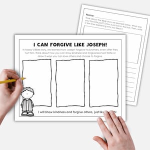 Joseph and the Coat of Many Colors, Bible Lesson, VBS Activity Pack ...