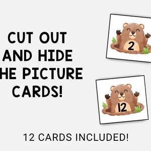 Groundhog Day, Scavenger Hunt, Fun Groundhog Game for Kids, Groundhog ...