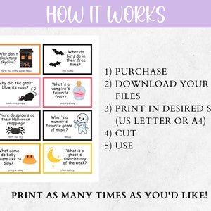 Halloween Jokes for Kids, 40 Halloween Lunchbox Jokes, Lunchbox Notes ...