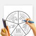 Jesus and the Pool at Bethesda, Printable Bible Coloring Wheel ...