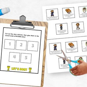 Saul Becomes Paul, Printable Bible Flipbook, Sunday School Craft, Kids ...