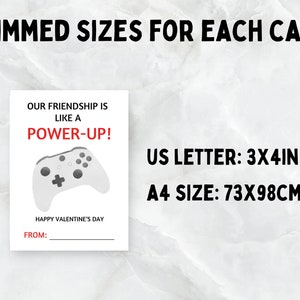 Gaming Valentines Printable, Video Game Valentines, Fun Gamer Valentine ...