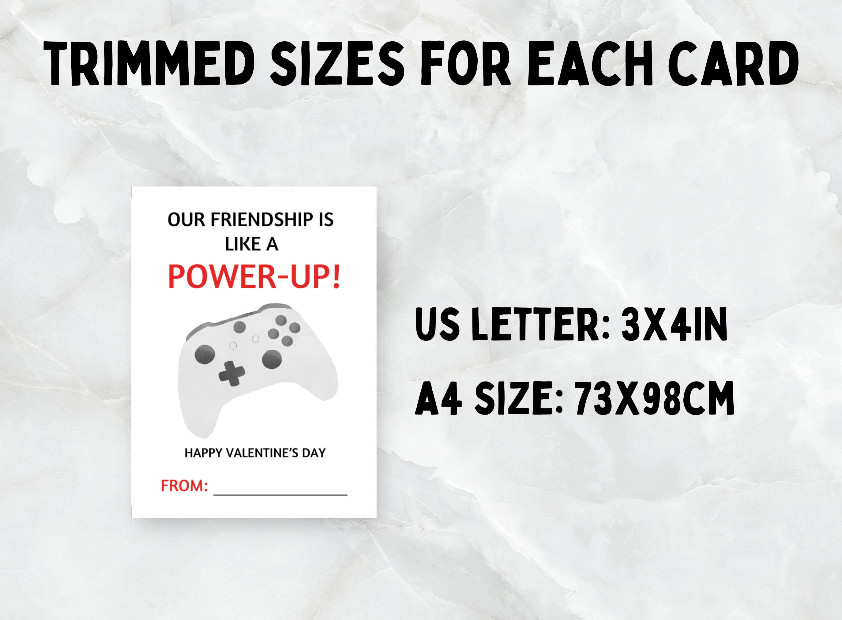 Gaming Valentines Printable, Video Game Valentines, Fun Gamer Valentine ...