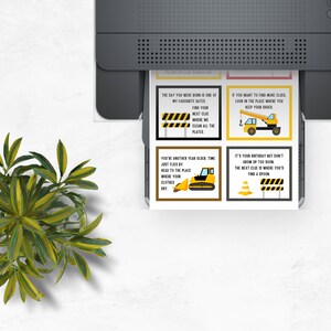 Construction Birthday Scavenger Hunt for Kids, Indoor Treasure Hunt ...