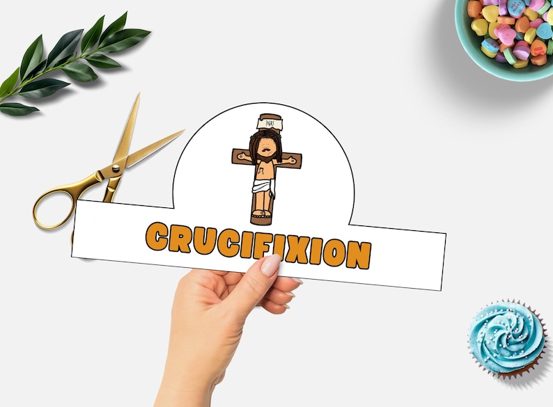 Crucifixion of Jesus, Good Friday Bible Lesson, Holy Week Printable ...