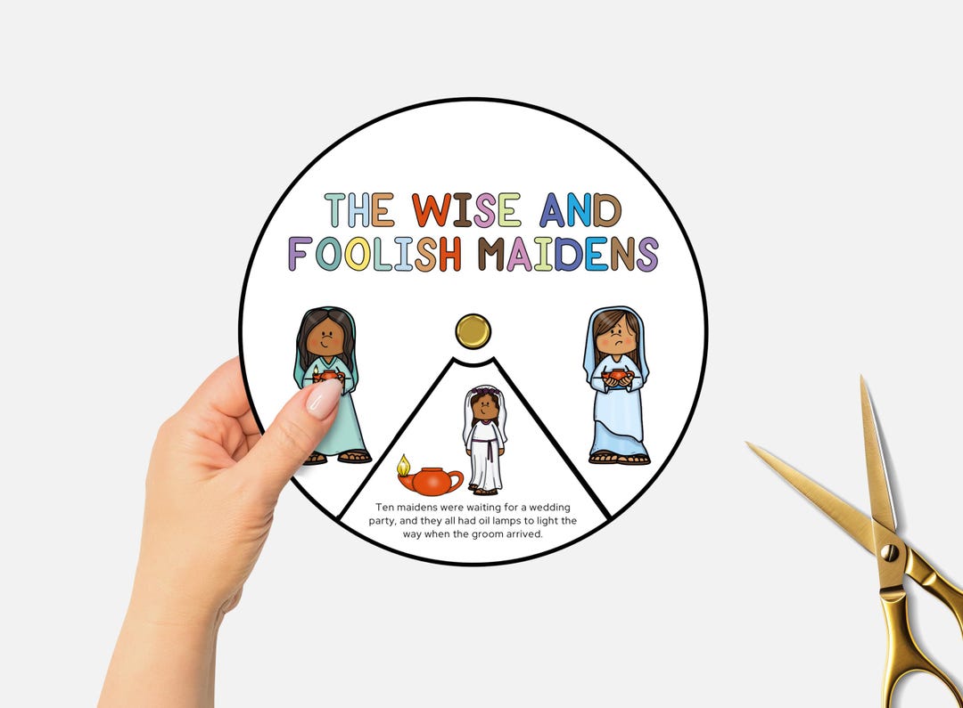 Parable of the 10 Foolish Virgins, Wise and Foolish Maidens Bible ...