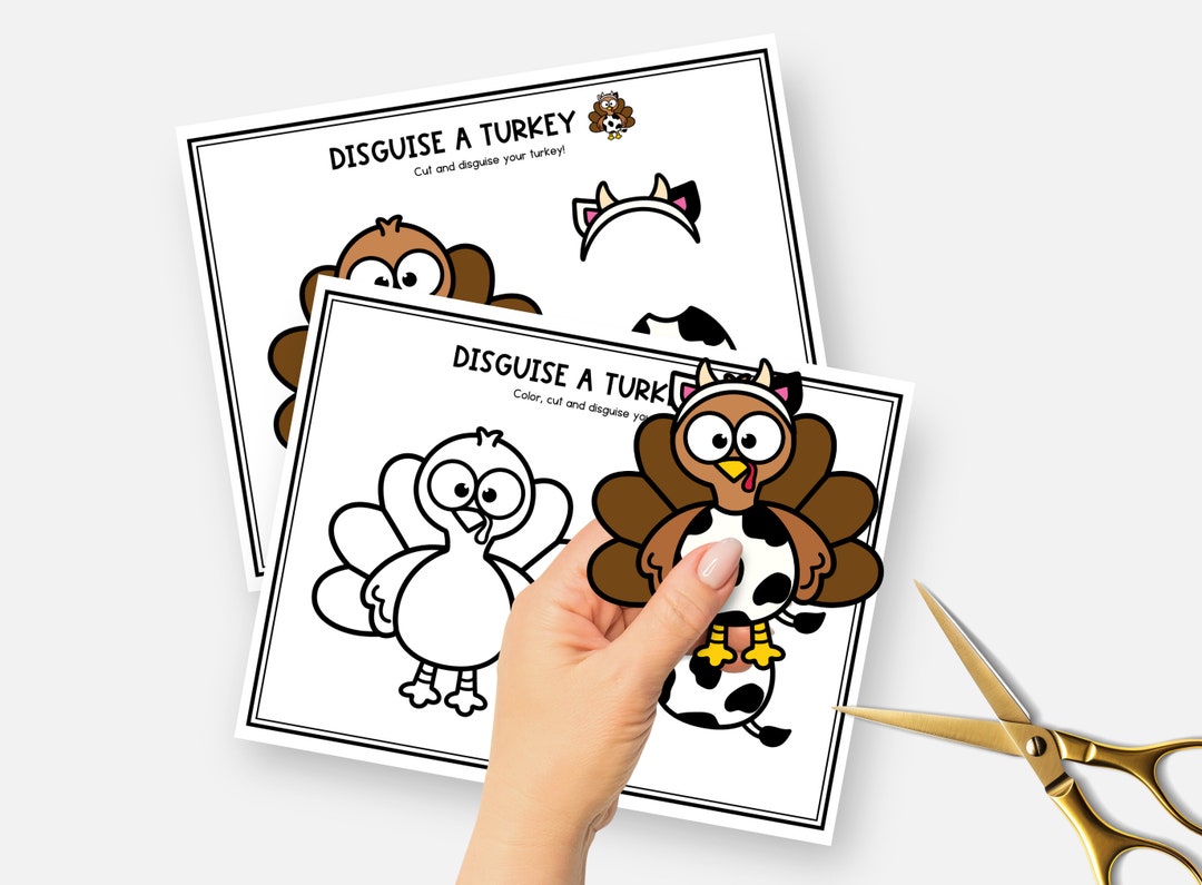 Disguise a Turkey, Cow Disguise, Turkey in Disguise Project, Turkey Day ...