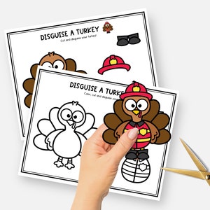 Disguise a Turkey, Firefighter Disguise, Turkey in Disguise Project ...