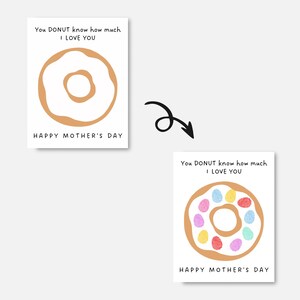 Mothers Day Handprint Craft, Printable Footprint Craft, DIY Fingerprint ...