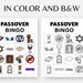 Passover Bingo Cards, Printable Bible Sunday School Activity for Kids ...