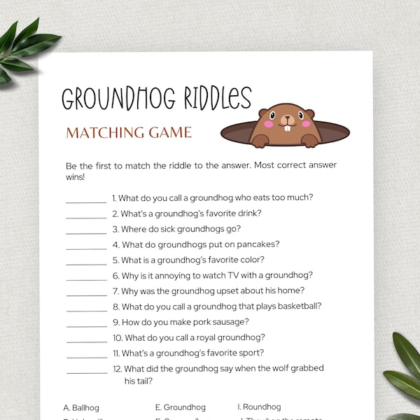 Ground Hogs Day - Etsy