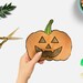Build a Jack O'lantern, Printable Halloween Craft, Preschool Activity ...