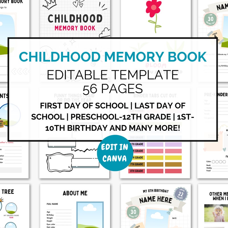 Memory Book - Etsy