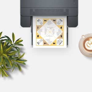 Saul Becomes Paul, Printable Cootie Catcher, Sunday School Craft, Kids ...